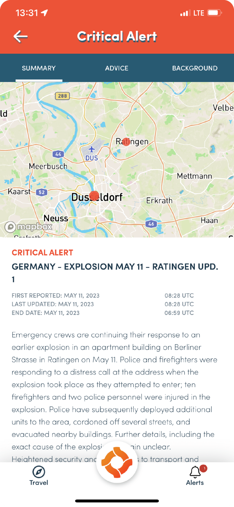 AI-Powered Global Safety App with Real-Time Risk Detection & Panic Button - OZZI Global Safety